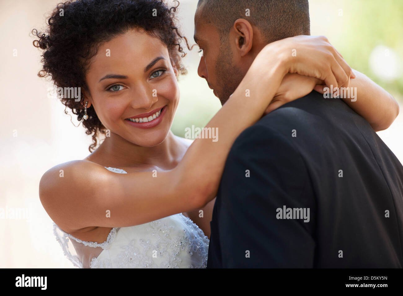 Newlywed bride portrait hi-res stock photography and images - Alamy