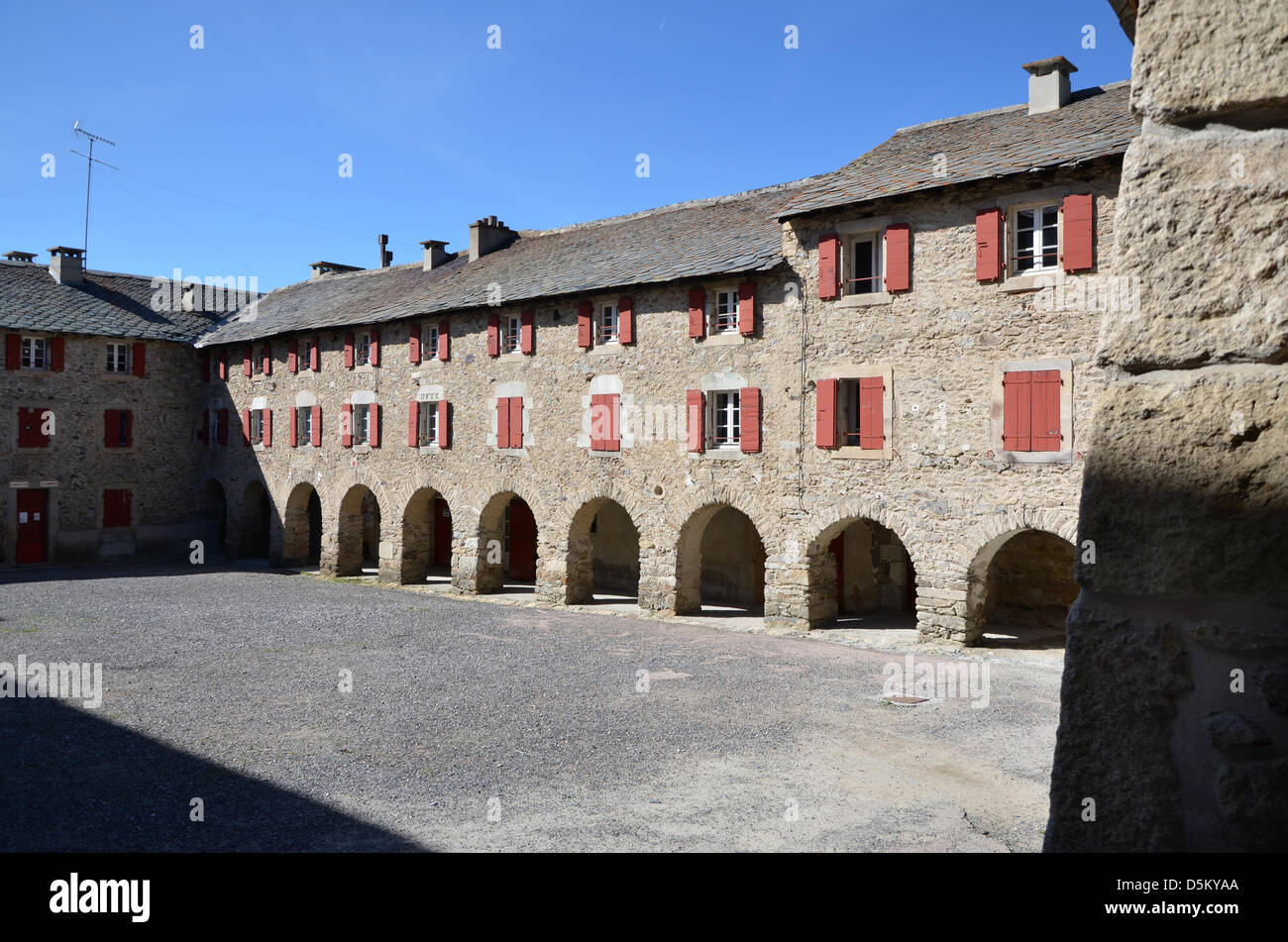 The hermitage of Font Romeu in the french Pyrenees Stock Photo - Alamy