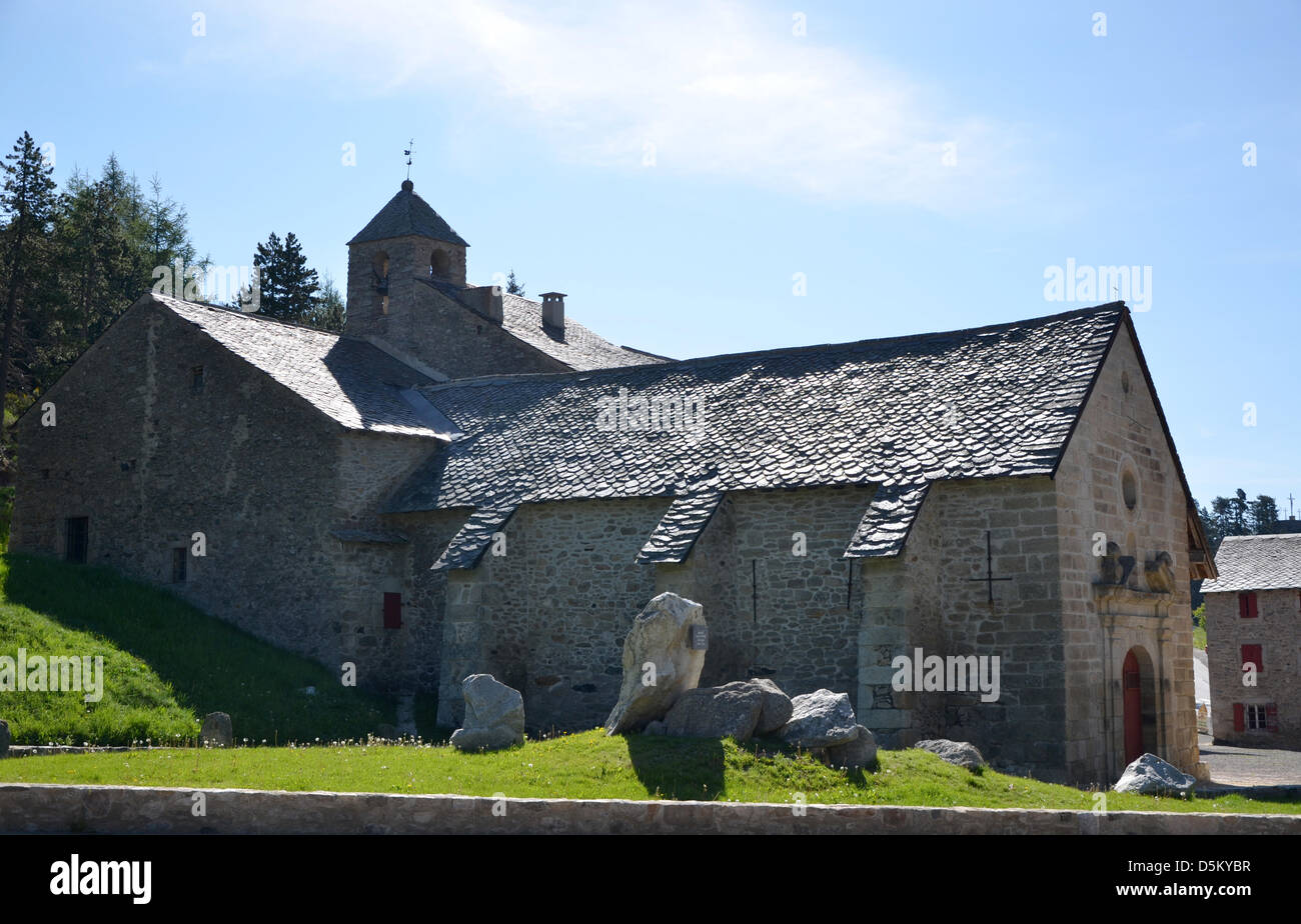 The hermitage of Font Romeu in the french Pyrenees Stock Photo - Alamy