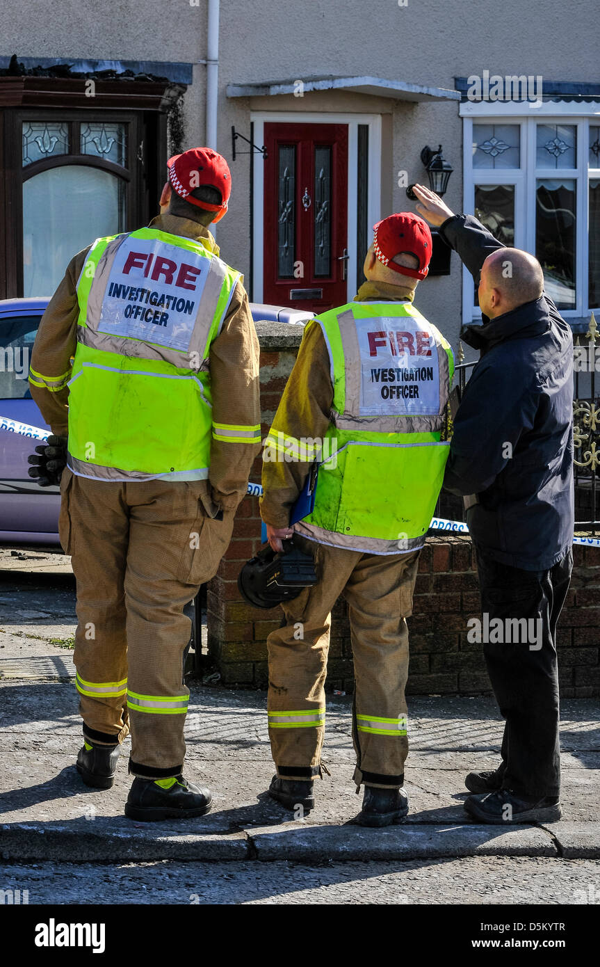 Fire investigation hi-res stock photography and images - Alamy