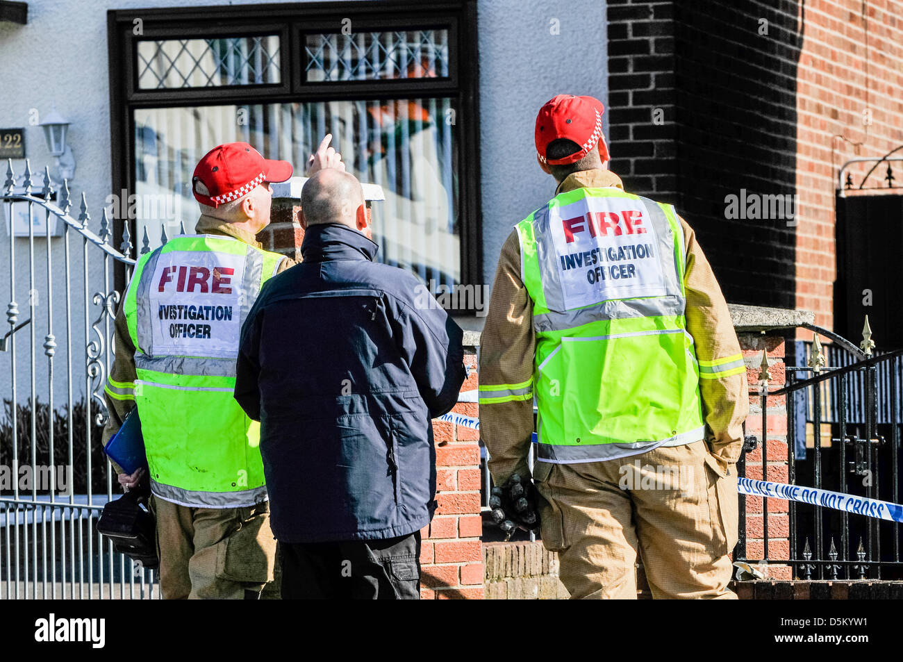 Fire investigation hi-res stock photography and images - Alamy