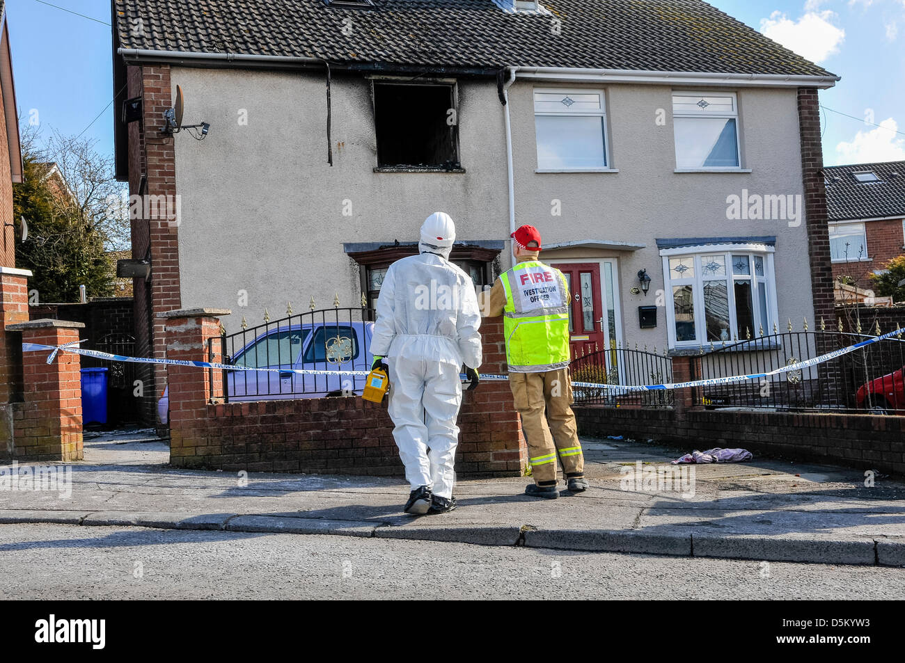 Fire investigation hi-res stock photography and images - Alamy