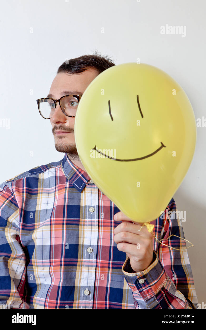 Nerd vertical hi-res stock photography and images - Alamy