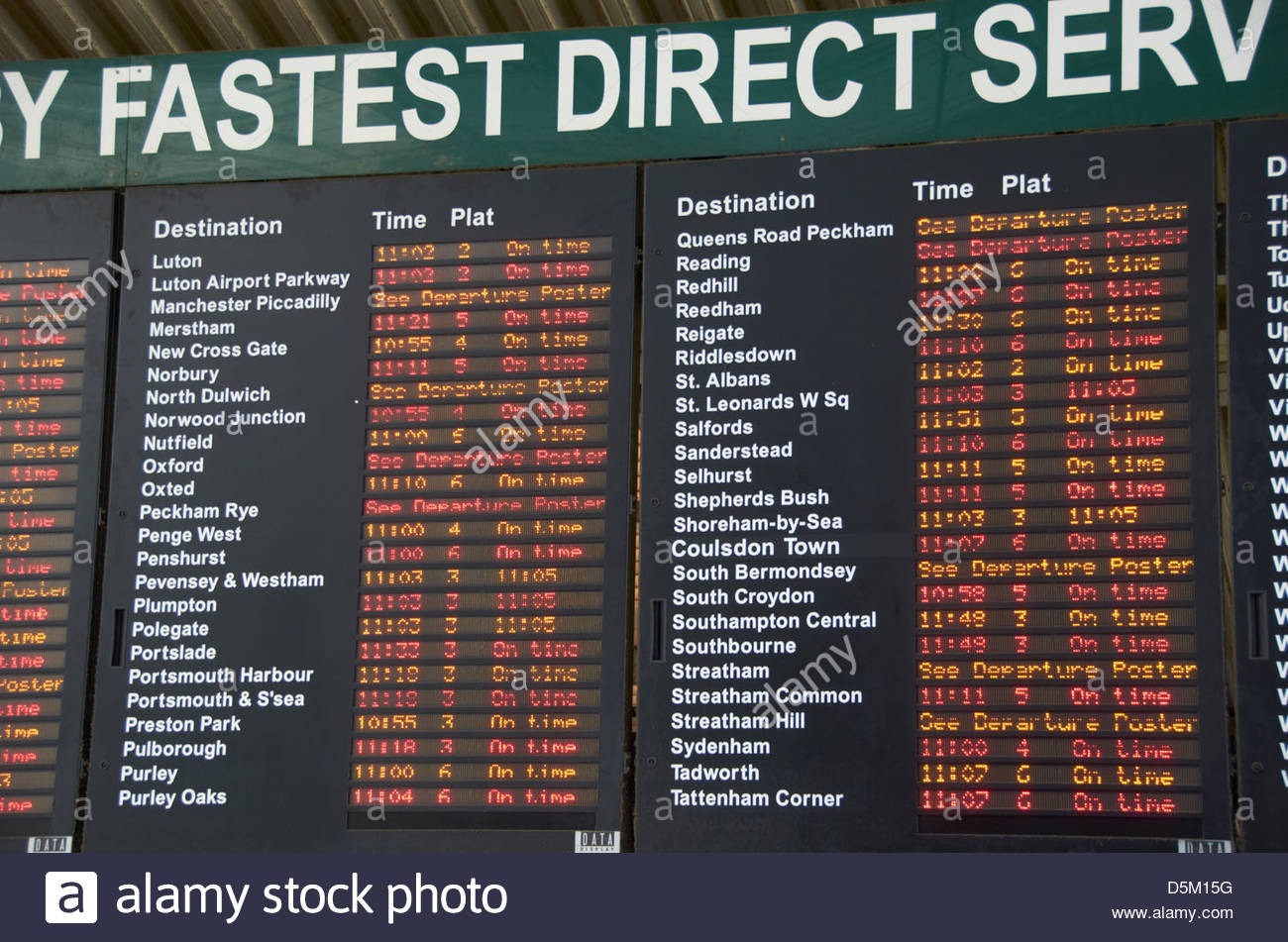 Croydon Railway Station Stock Photos & Croydon Railway Station Stock ...