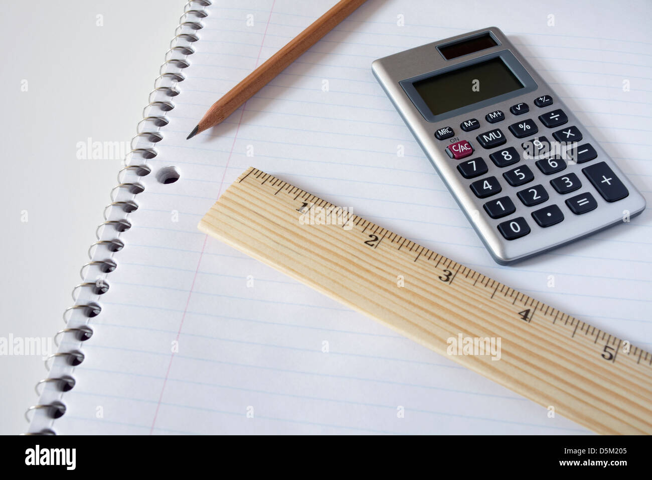 Pencil and ruler hi-res stock photography and images - Alamy