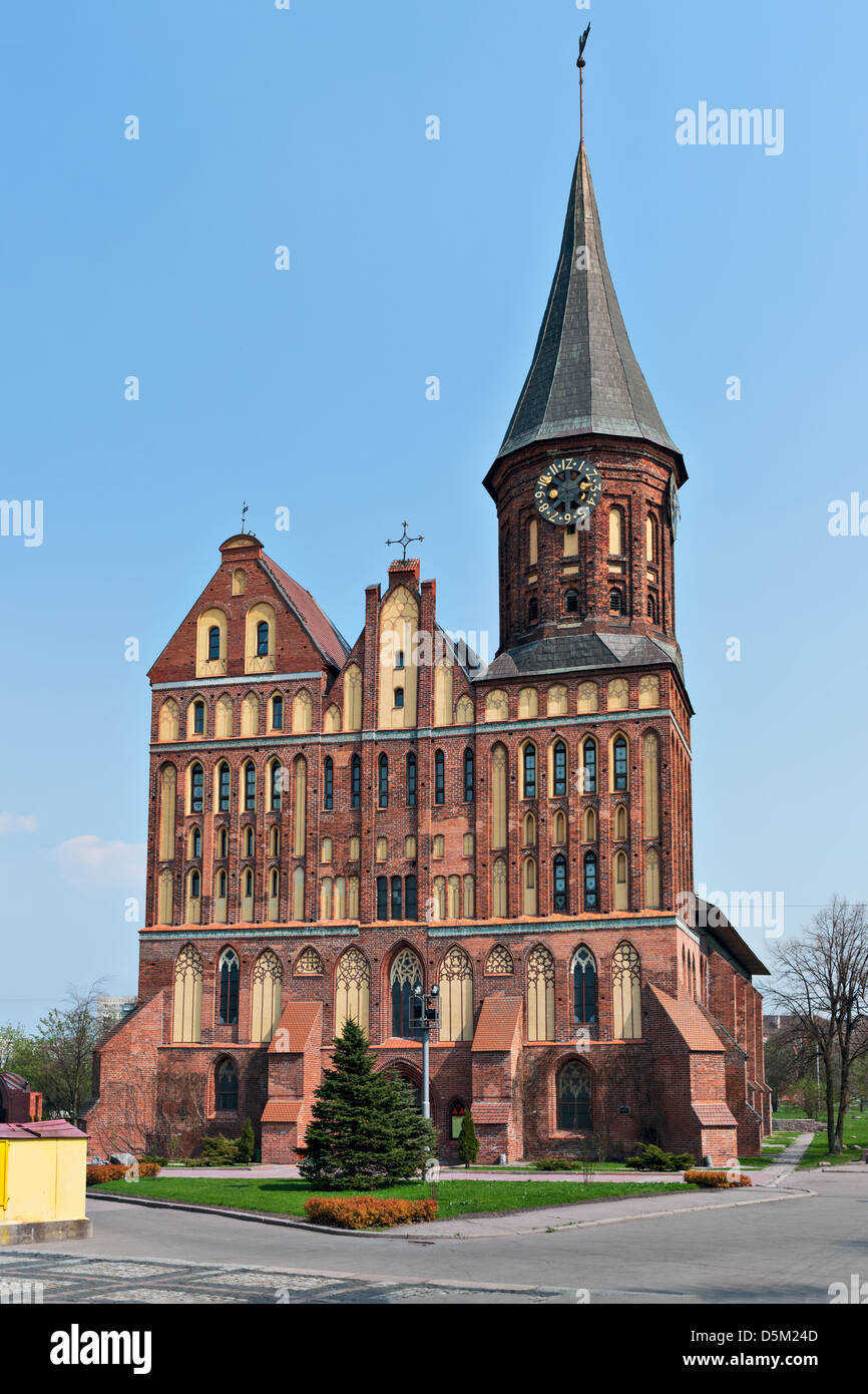 Kant's cathedral in Kaliningrad. Russia Stock Photo - Alamy