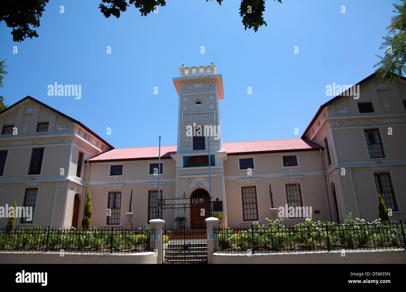 Paarl Gimnasium School Building - Western Cape - South Africa Stock ...