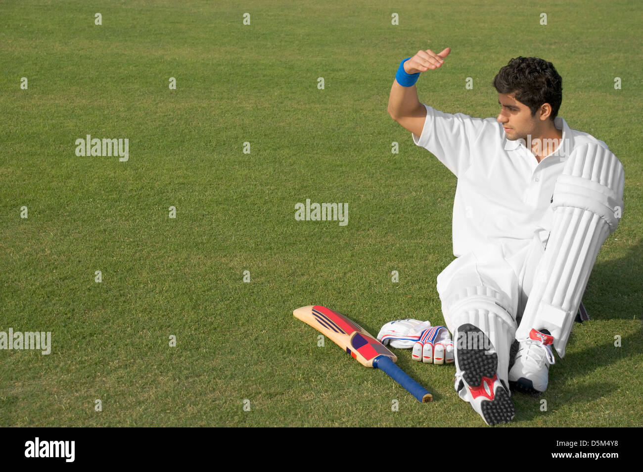 Indian batsman hi-res stock photography and images - Alamy