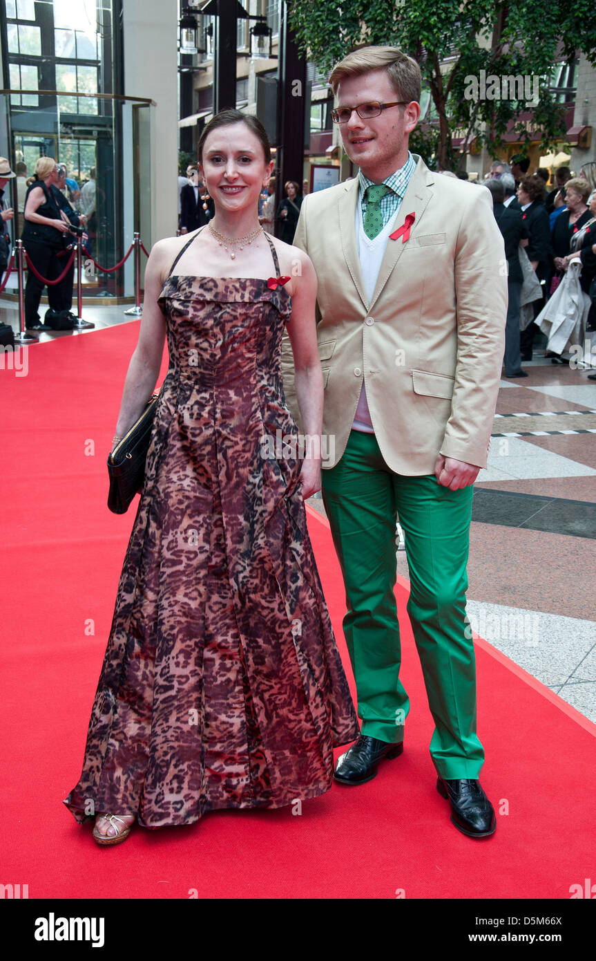 Jessica Mezey at the 20th annual Koelner Aidsgala at Maritim Hotel ...