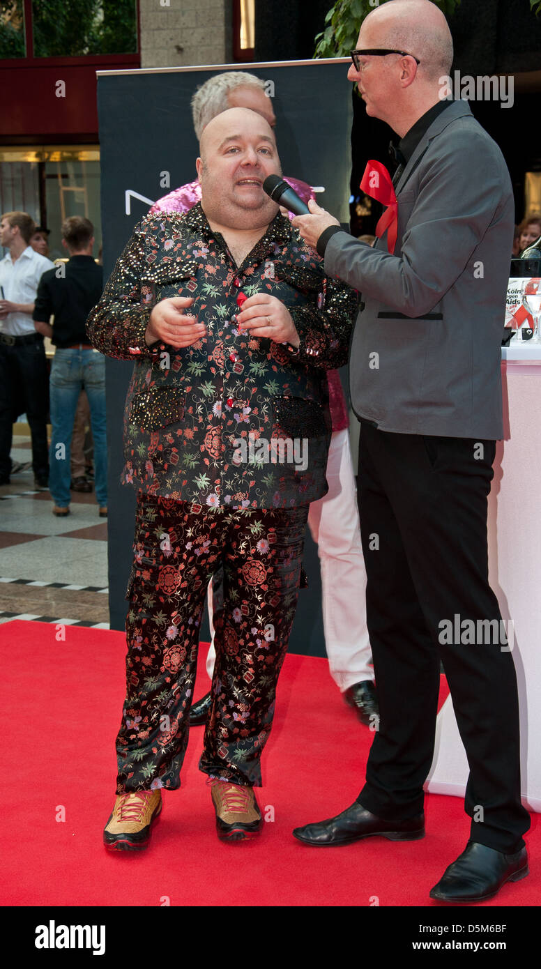 Dirk Bach at the 20th annual Koelner Aidsgala at Maritim Hotel. Cologne ...