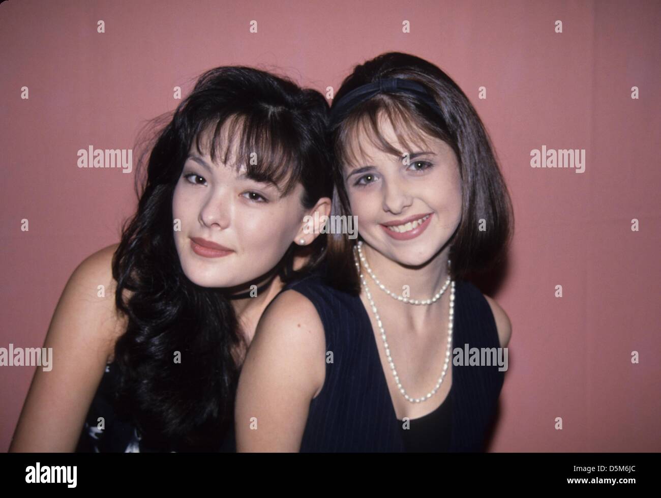 SARAH MICHELLE GELLAR with Lindsay Price 1993.(Credit Image: © Judie ...