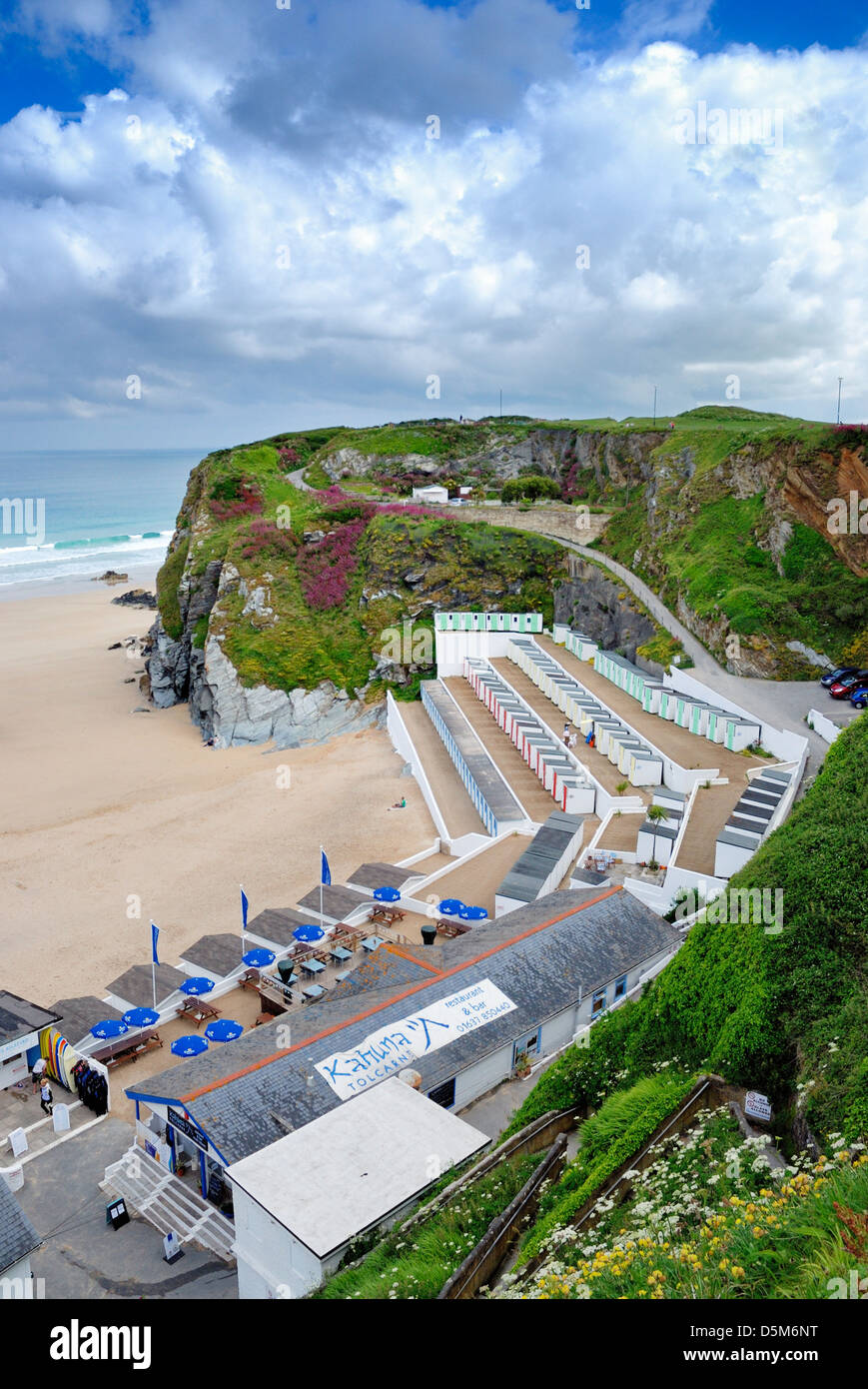 Tolcarne beach, newquay, cornwall hi-res stock photography and images ...