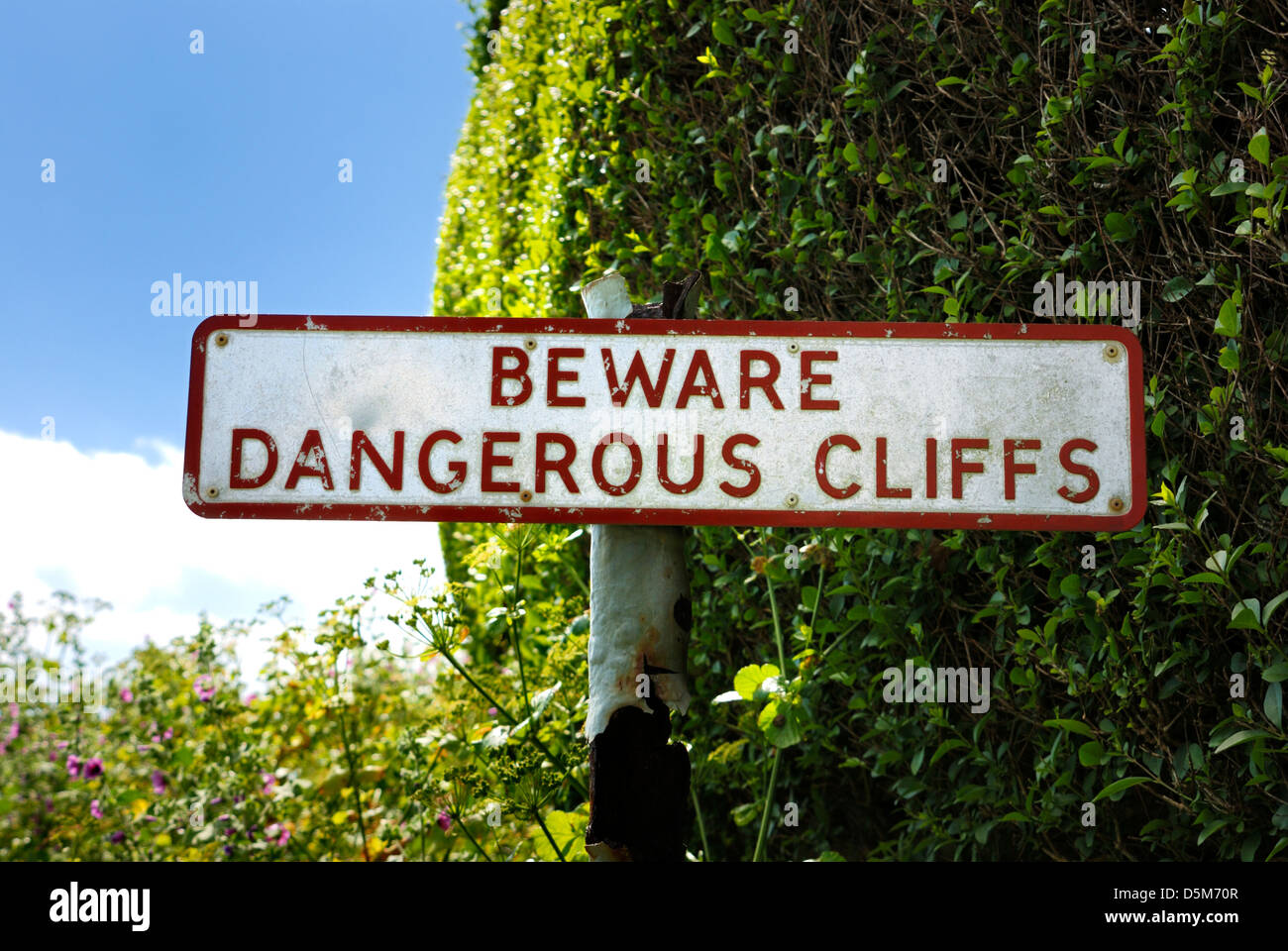 Beware dangerous sign hi-res stock photography and images - Alamy
