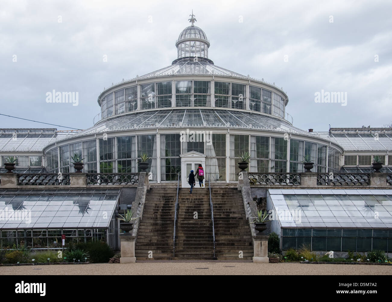 Botanisk have, botanical garden, and the greenhouse with the famous ...