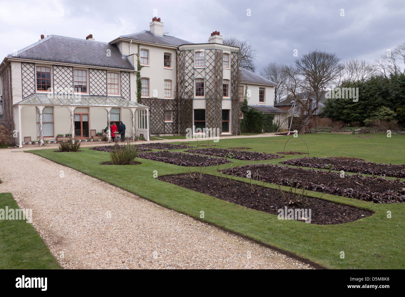 The family home of charles darwin in downe kent kjb01 hi-res stock ...