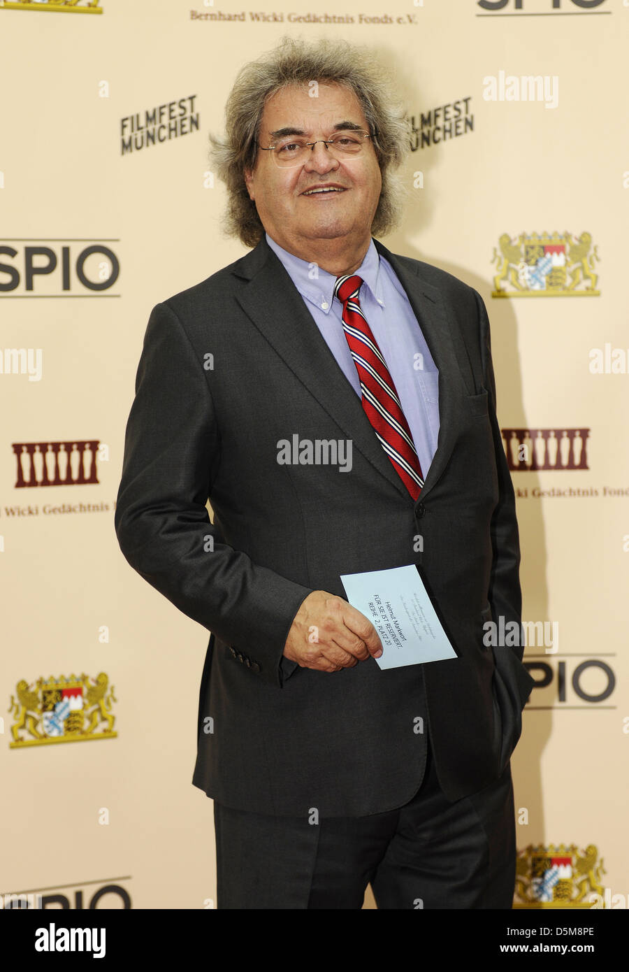Helmut Markwort at the Bernhard Wicki Filmpreis at Cuvilliés Theater ...