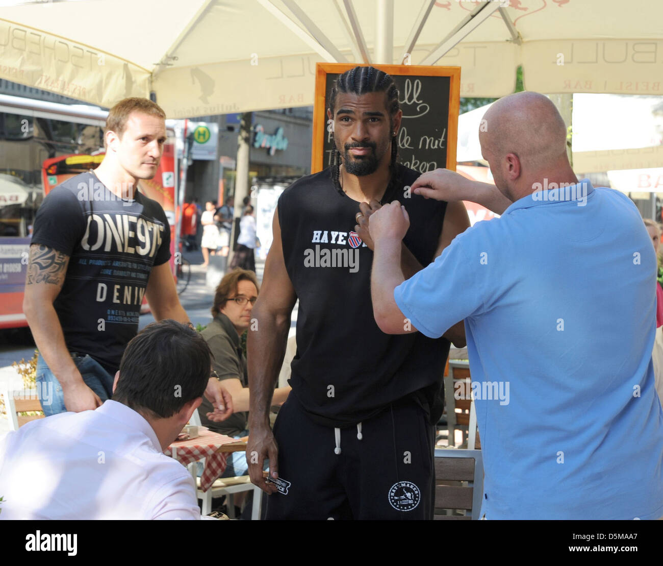 David haye interview hi-res stock photography and images - Alamy