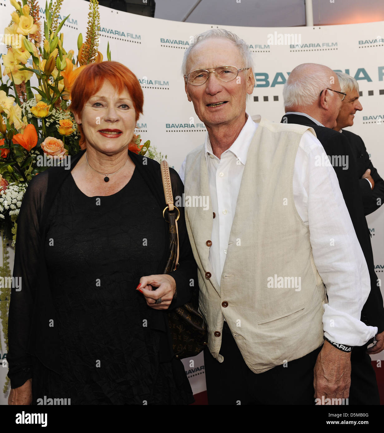Victoria Brama and Arthur Brauss at a receiption of 'Bavaria Film' at ...