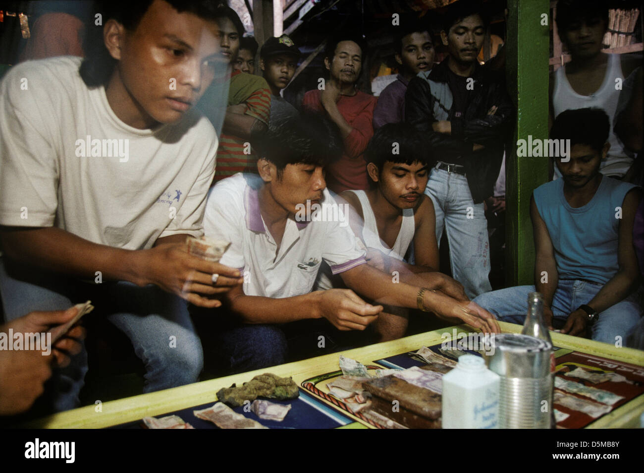 Miners gamboling. Mount Diwata, Mindanao. The Philippines Stock Photo ...