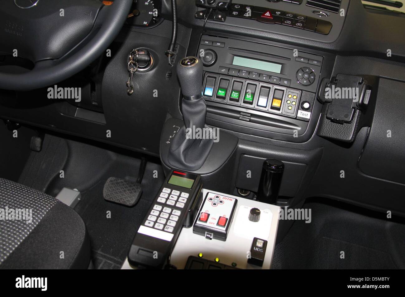 The center console is pictured in Schleswig -Holstein's latest ...