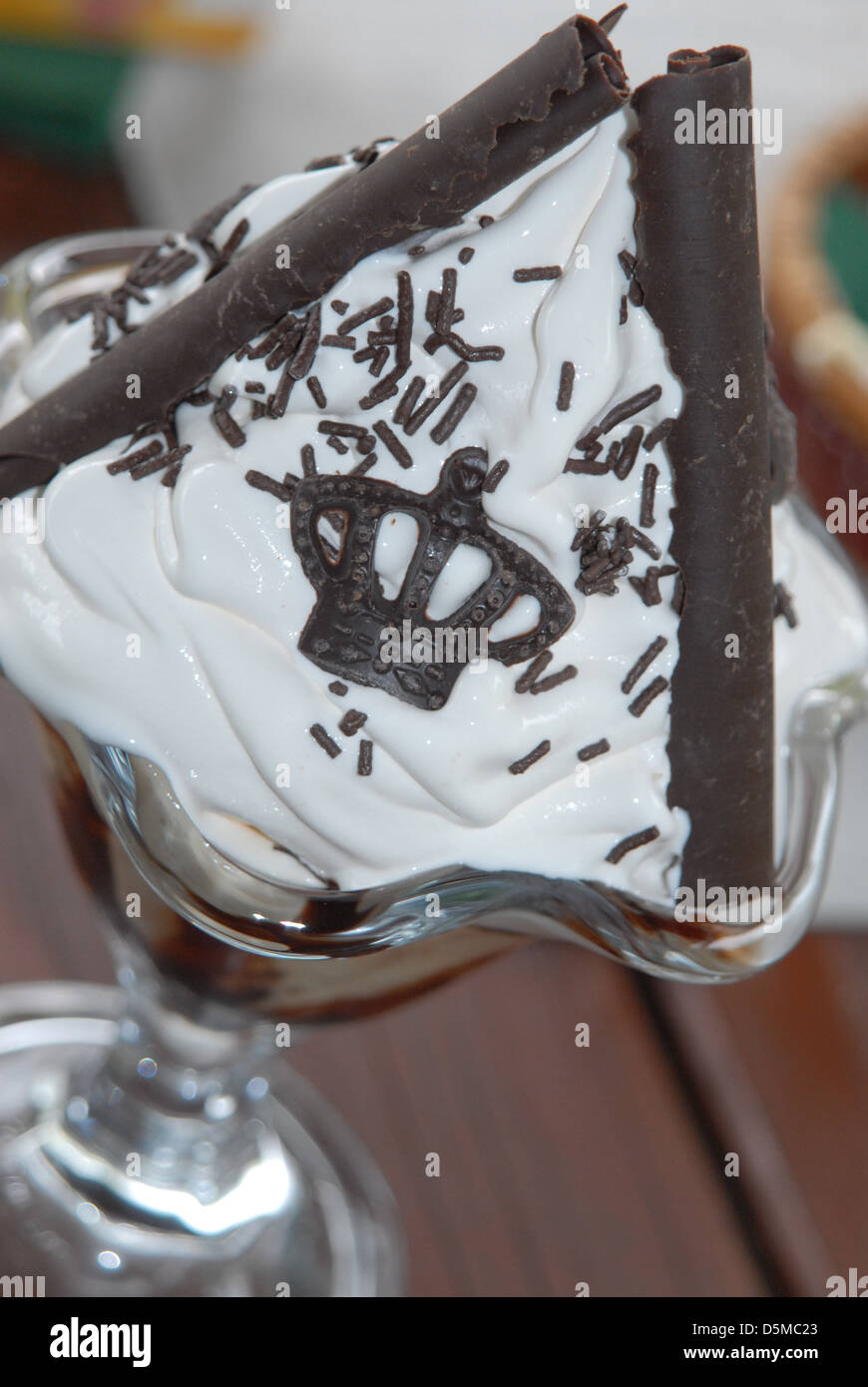 Royal ice cream Stock Photo - Alamy