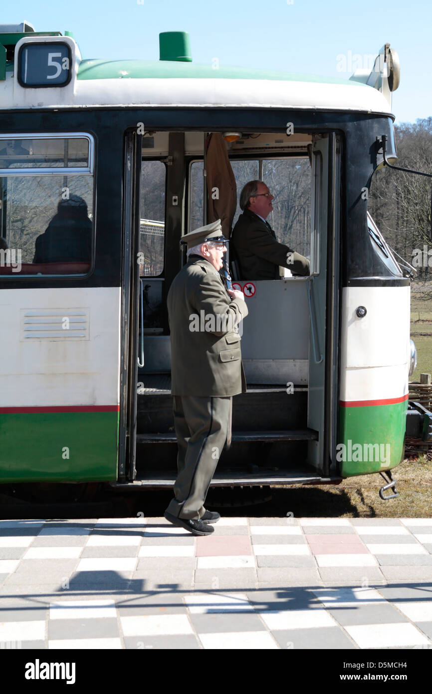 Tram conductor hi-res stock photography and images - Alamy