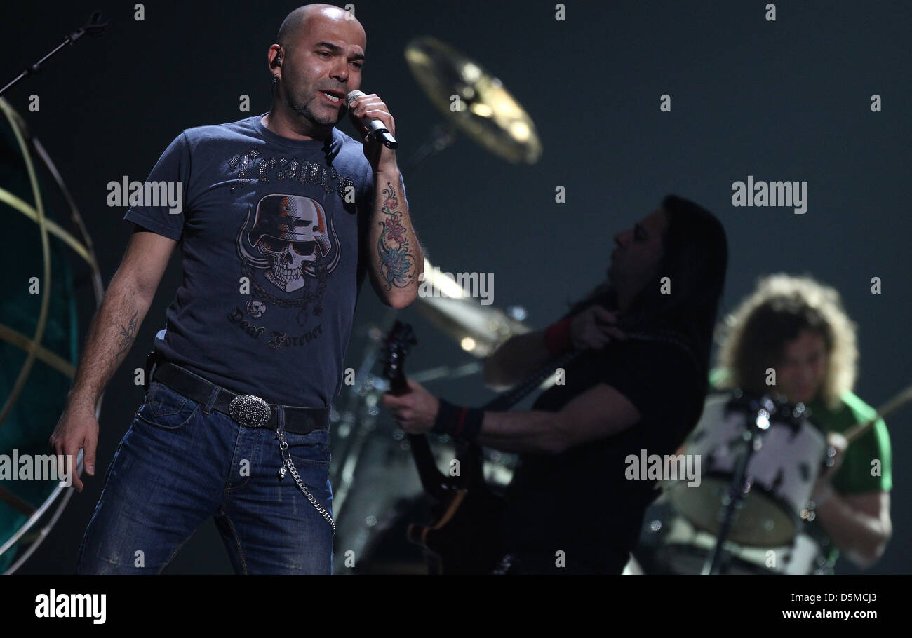 Eurovision Song Contest Rehearsals - Contestants of Turkey performing ...