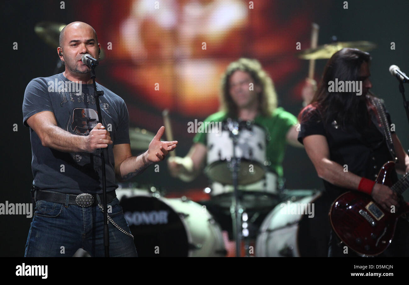 Eurovision Song Contest Rehearsals - Contestants of Turkey performing ...