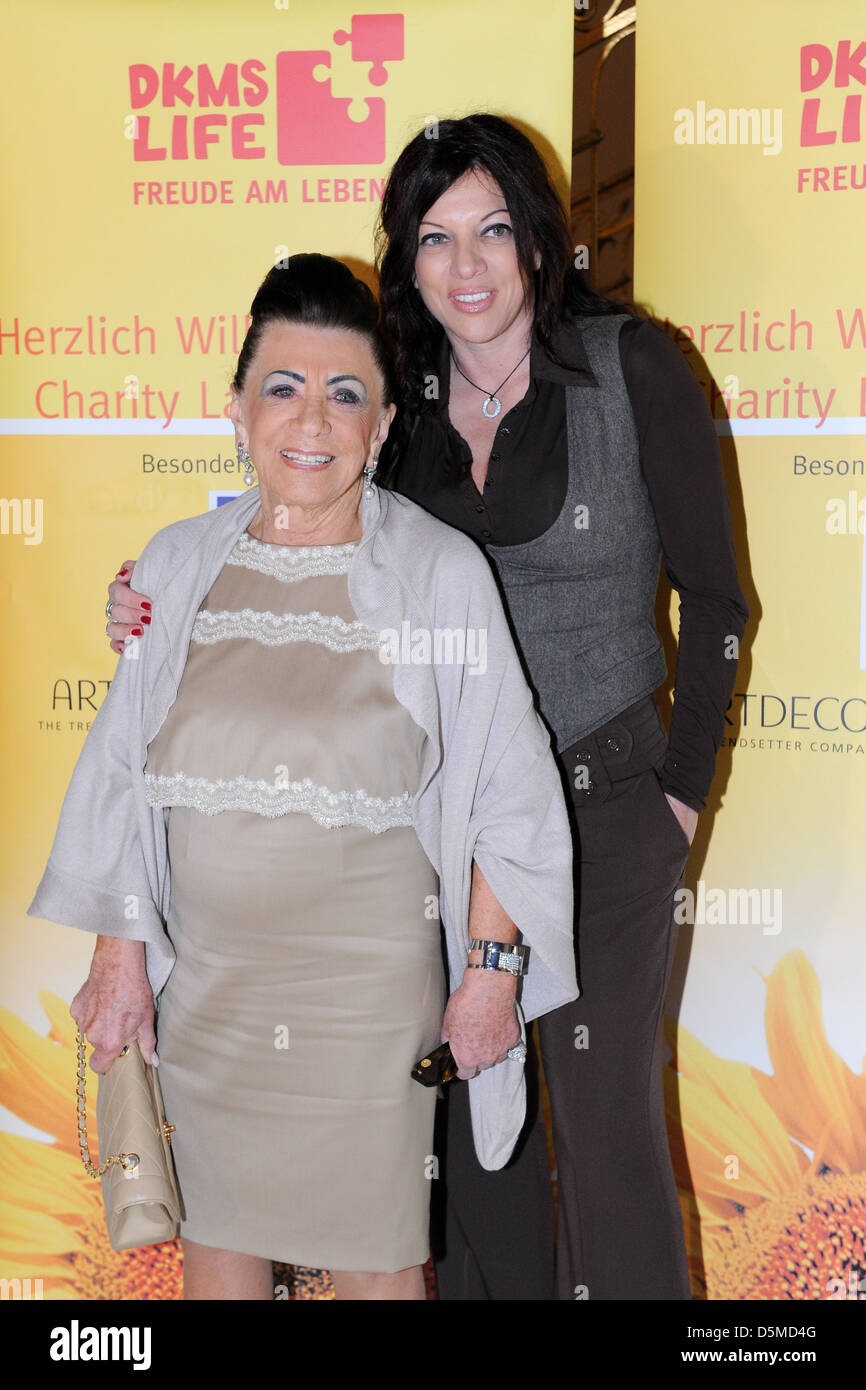 Alice Brauner and Maria Brauner at the DKMS Ladies Lunch at Hotel ...