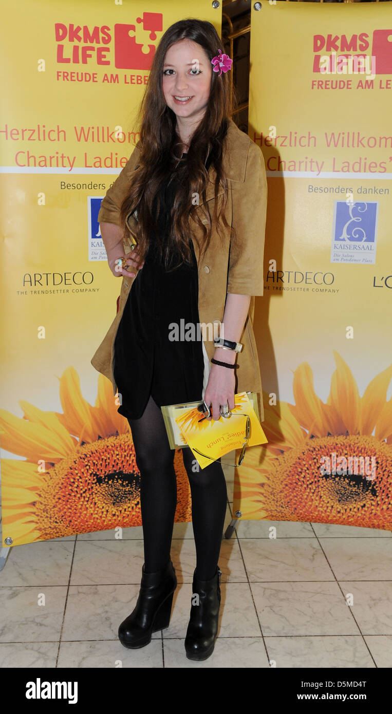 Sandra von Ruffin at the DKMS Ladies Lunch at Hotel Alliance. Berlin ...