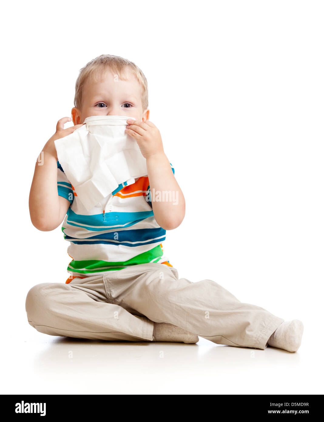 Toddler cleaning tissue hi-res stock photography and images - Alamy
