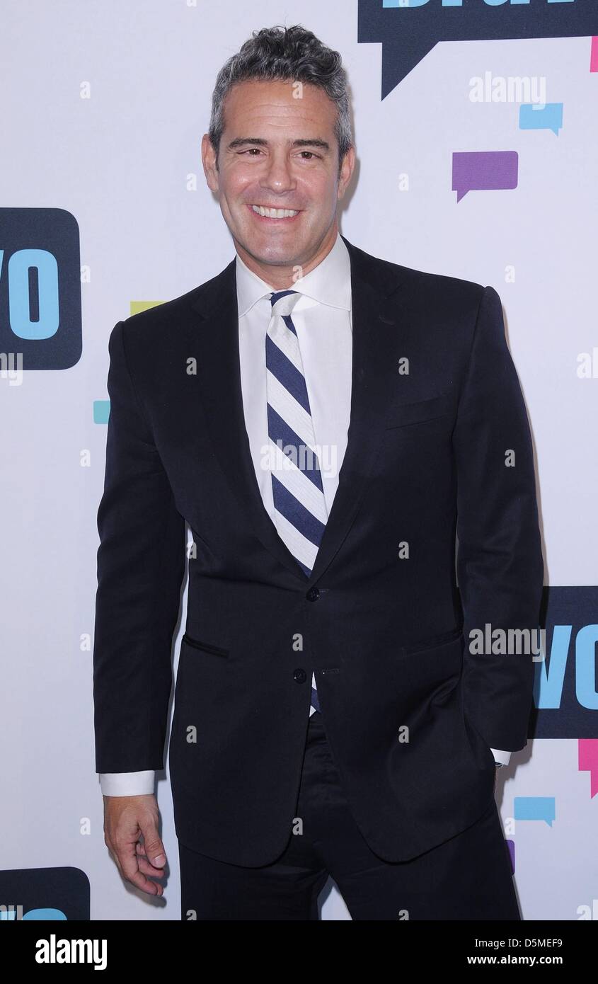 New York, USA. 3rd April 2013. Andy Cohen at arrivals for Upfront by ...
