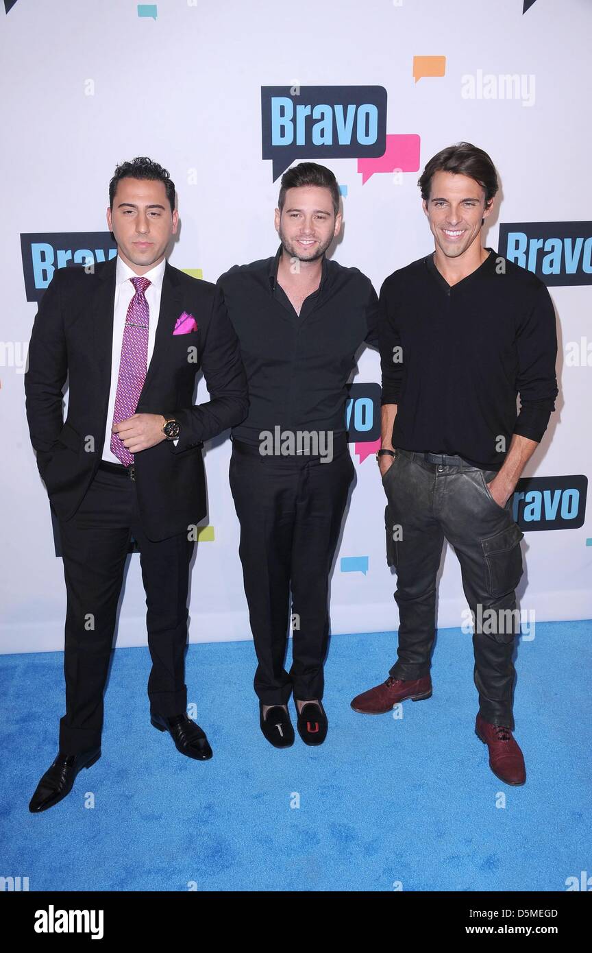 New York, USA. 3rd April 2013. Josh Altman, Josh Flagg, Madison ...