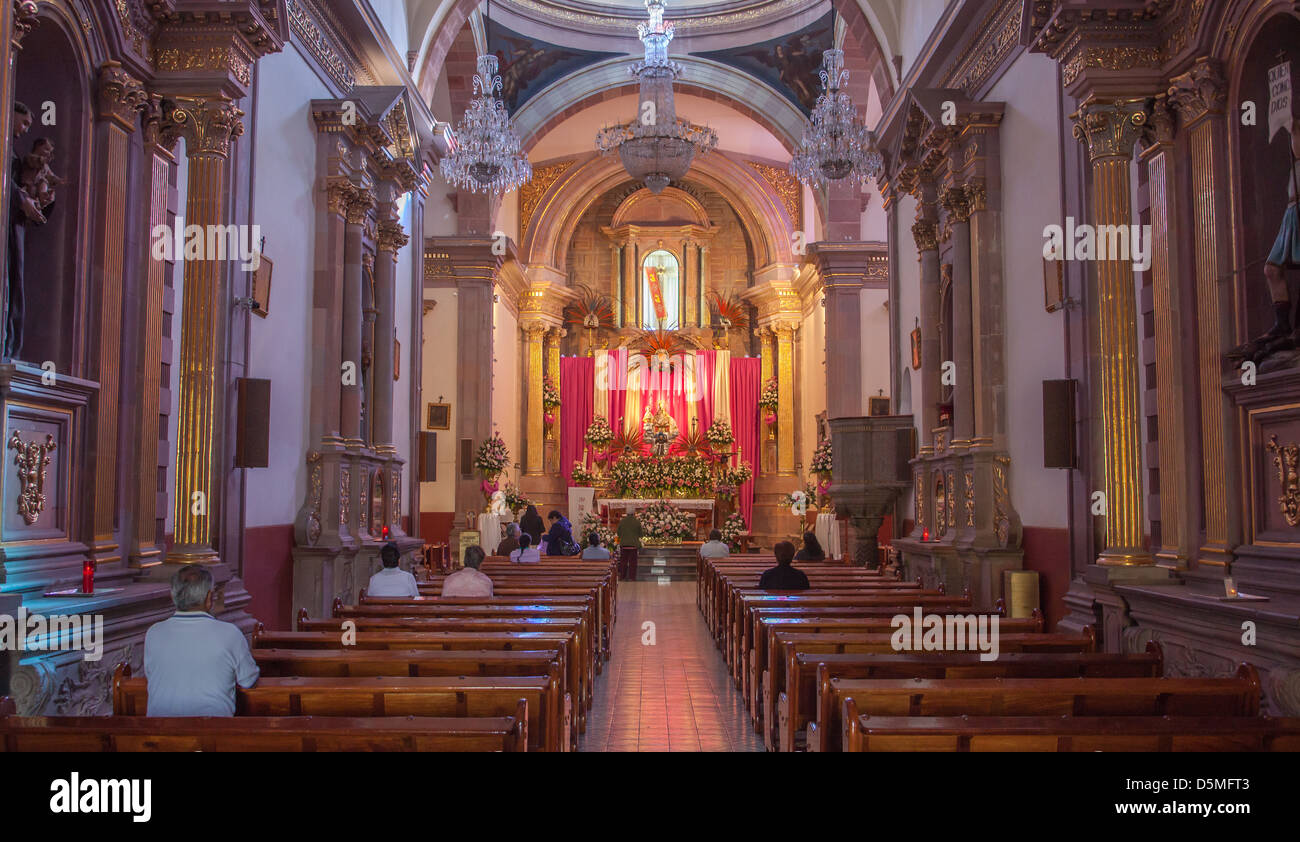 Templo de la Santa Cruz, a 16th century Roman Catholic Church, in ...