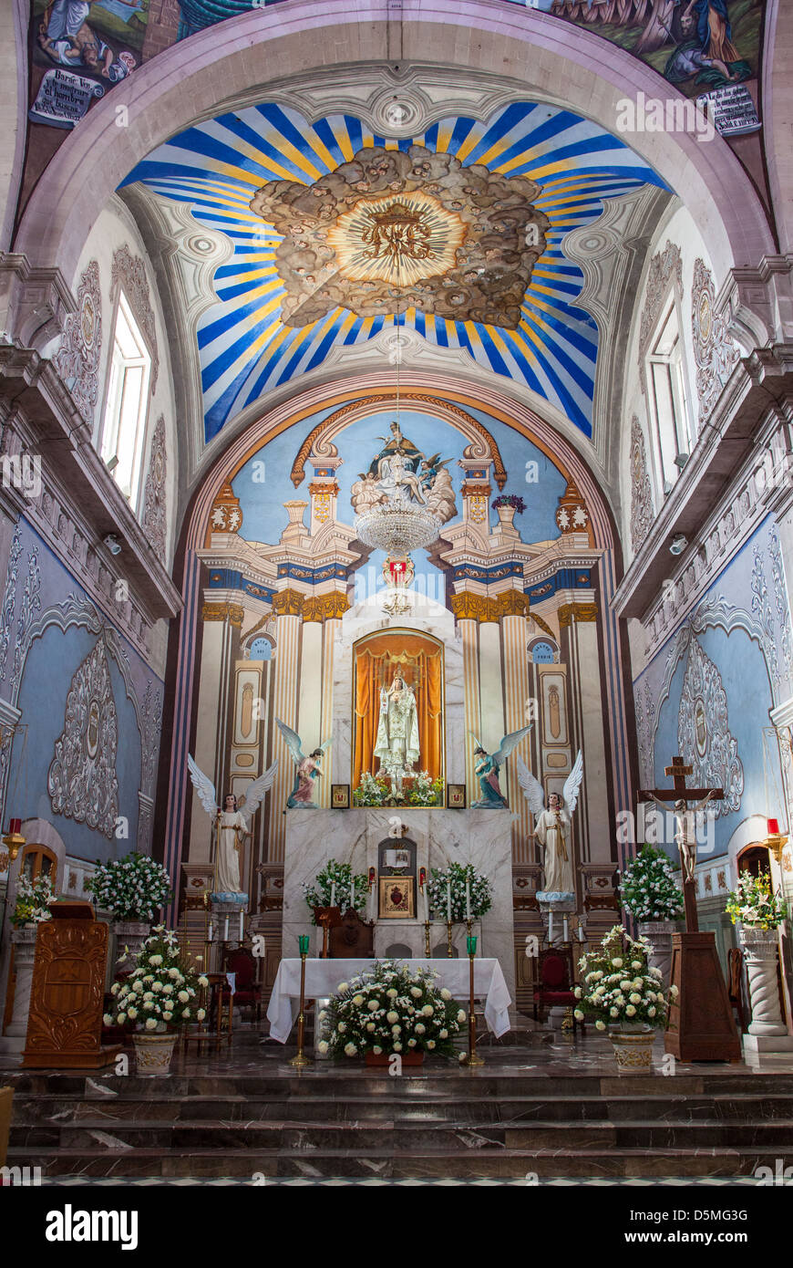 Templo de la Merced, an 18th century Roman Catholic Church, in historic ...