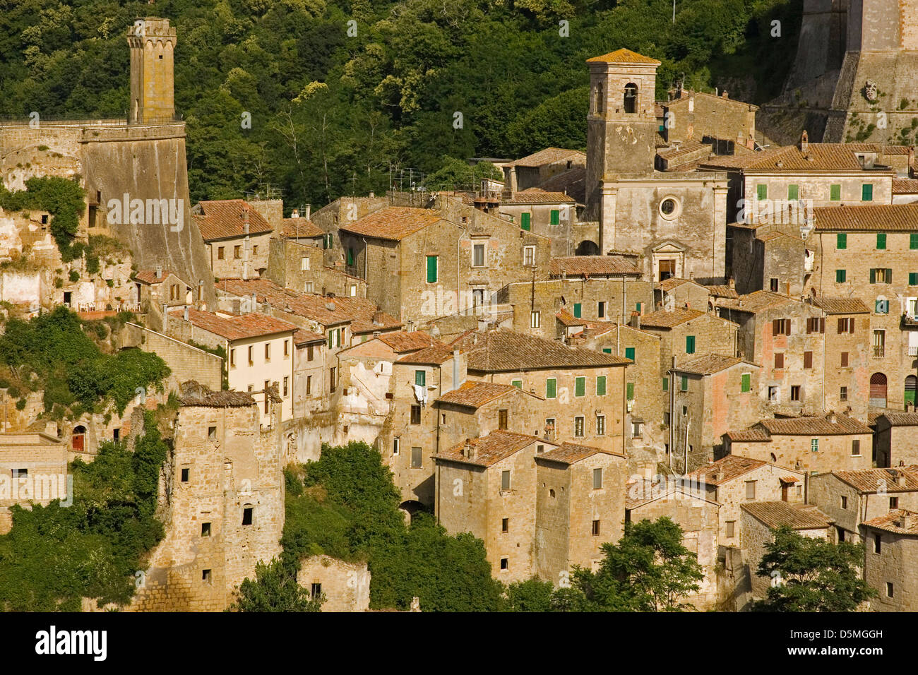 europe, italy, tuscany, sorano Stock Photo - Alamy