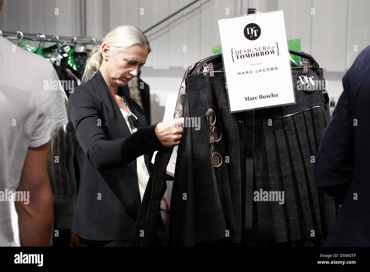 German Vogue editor-in-chief Christiane Arp at Mercedes-Benz Fashion ...