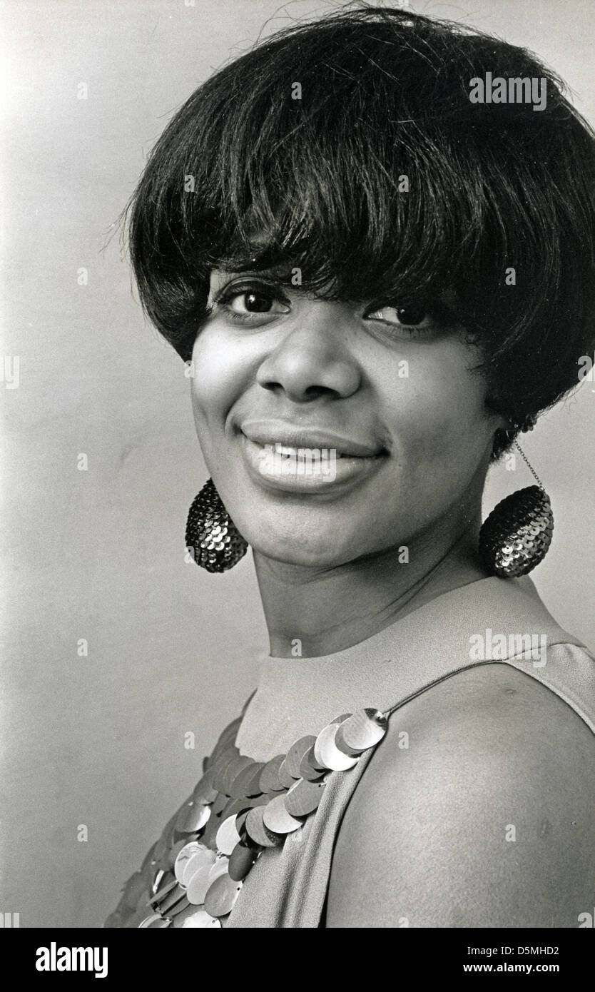 CARLA THOMAS US Soul singer in March 1967. Photo Tony Gale Stock Photo ...