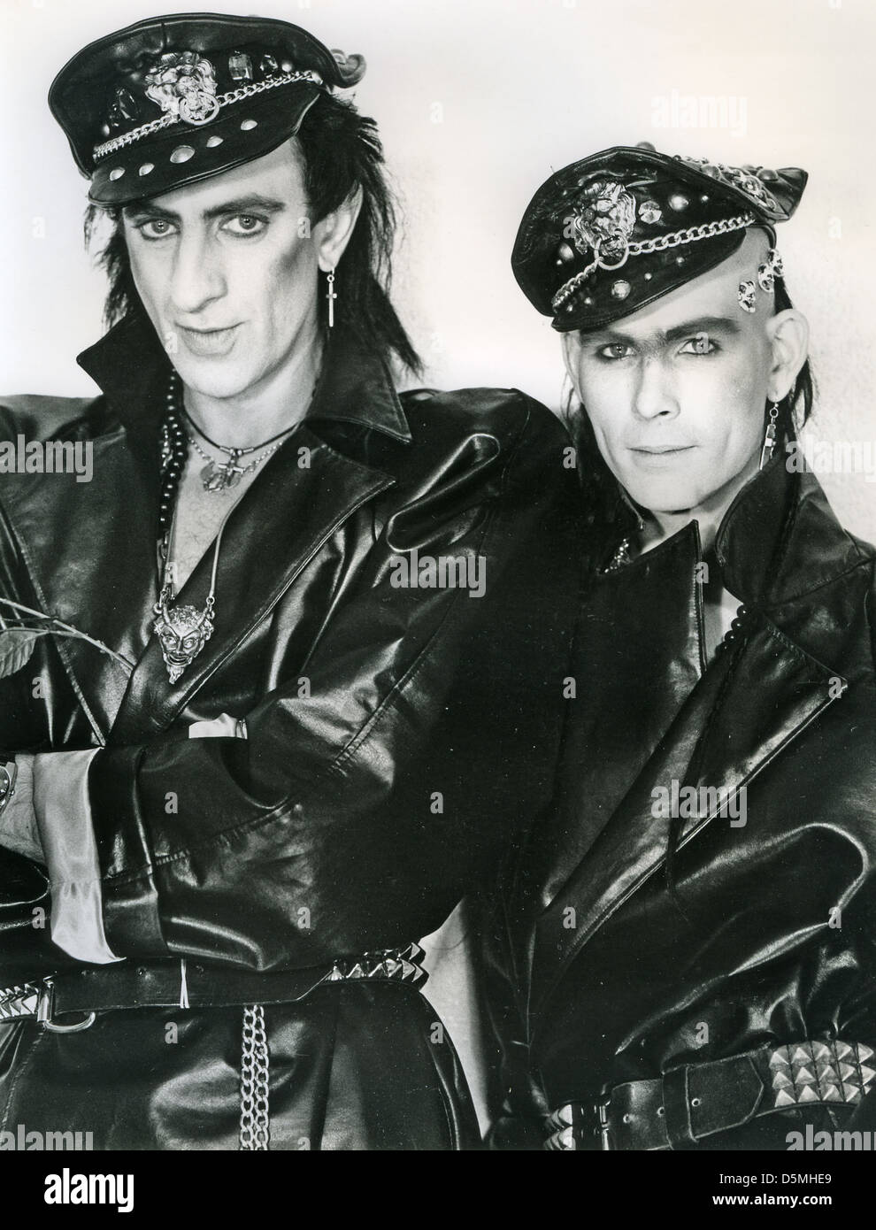 TIK AND TOK Promotional photo of UK robotic pop musicians about 1983 ...