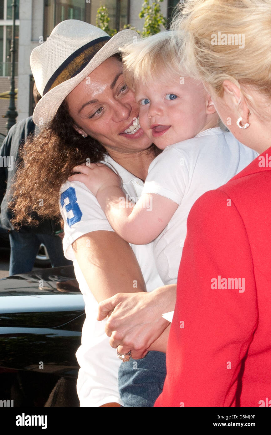 Lilly Becker aka Lilly Kerssenberg arriving at Adlon Hotel for the ...
