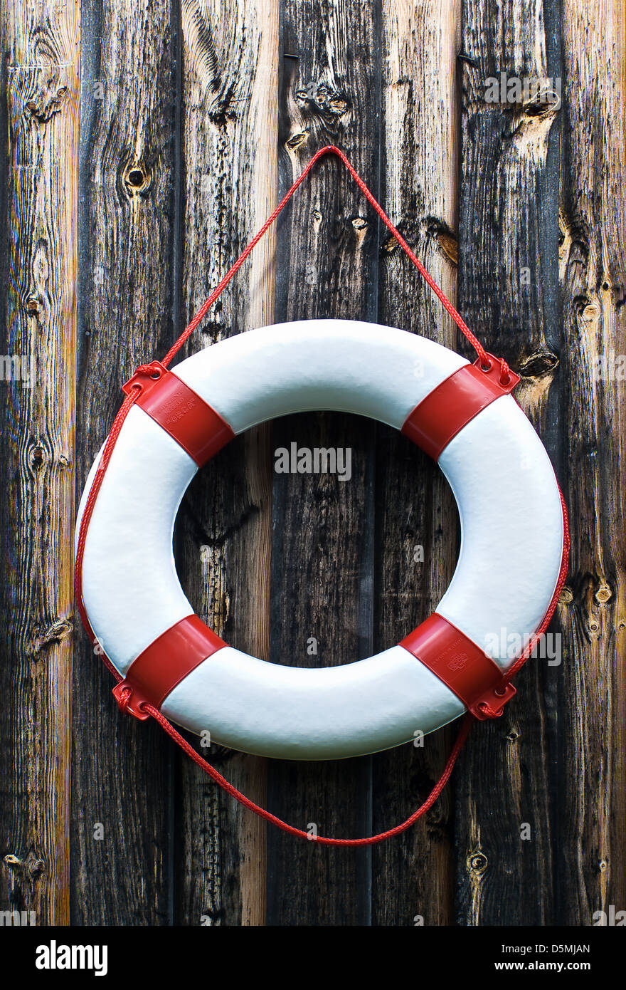 Old rescue buoy hi-res stock photography and images - Alamy