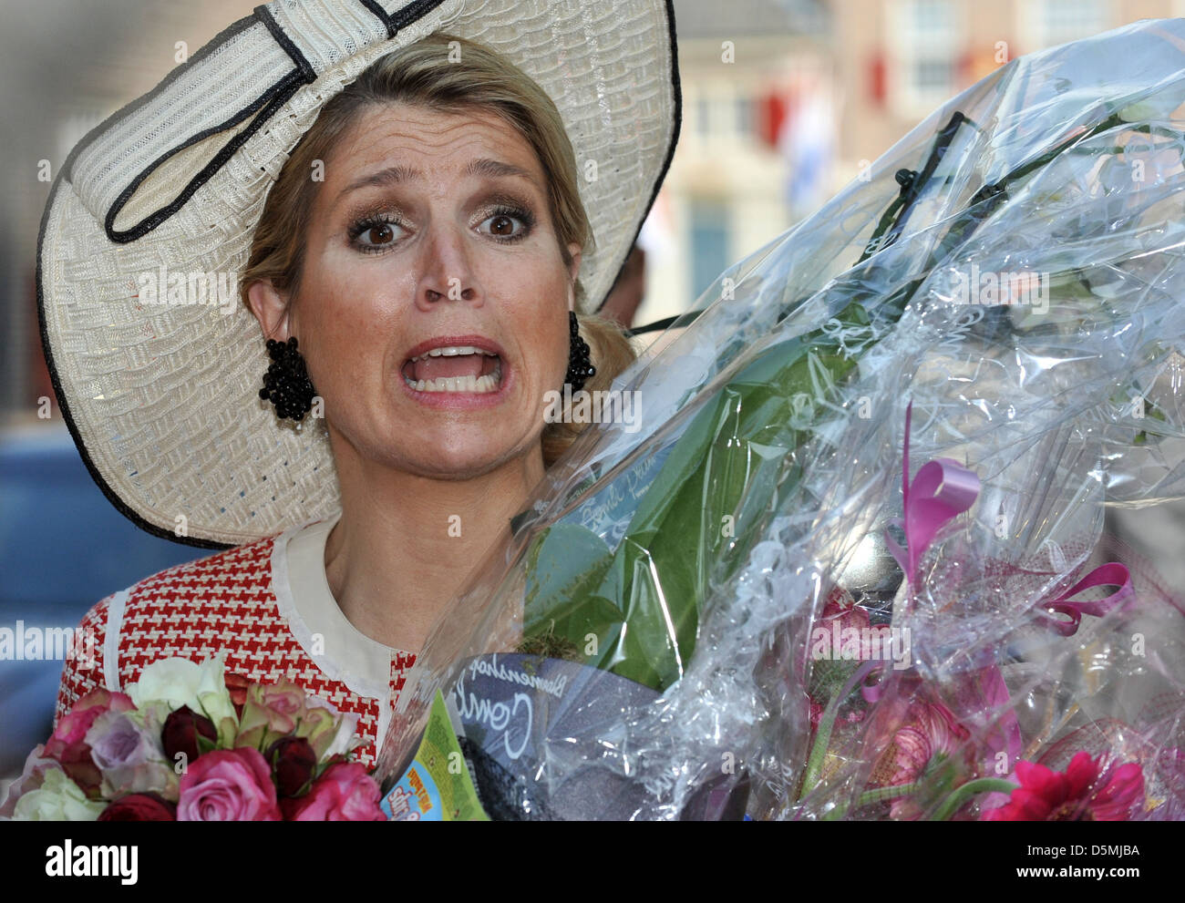 Princess Maxima at the exhibition 'Maxima years in the Netherlands' at ...
