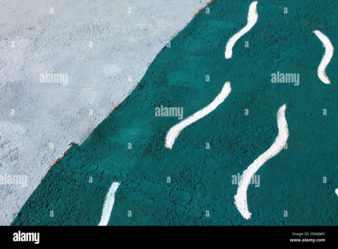 Painted on sidewalk hi-res stock photography and images - Alamy