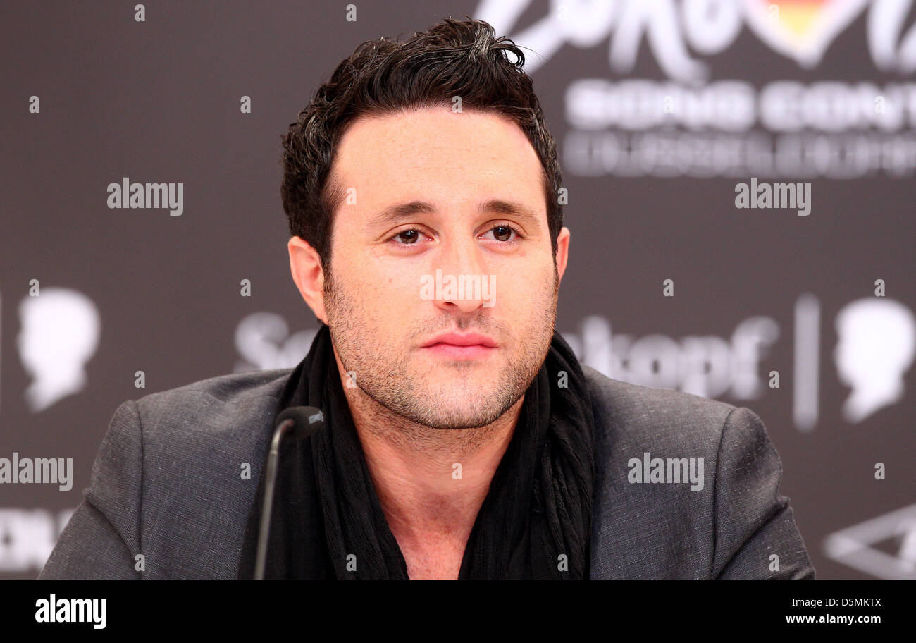 Blue at a press conference for the Eurovision Song Contest (Grand Prix ...