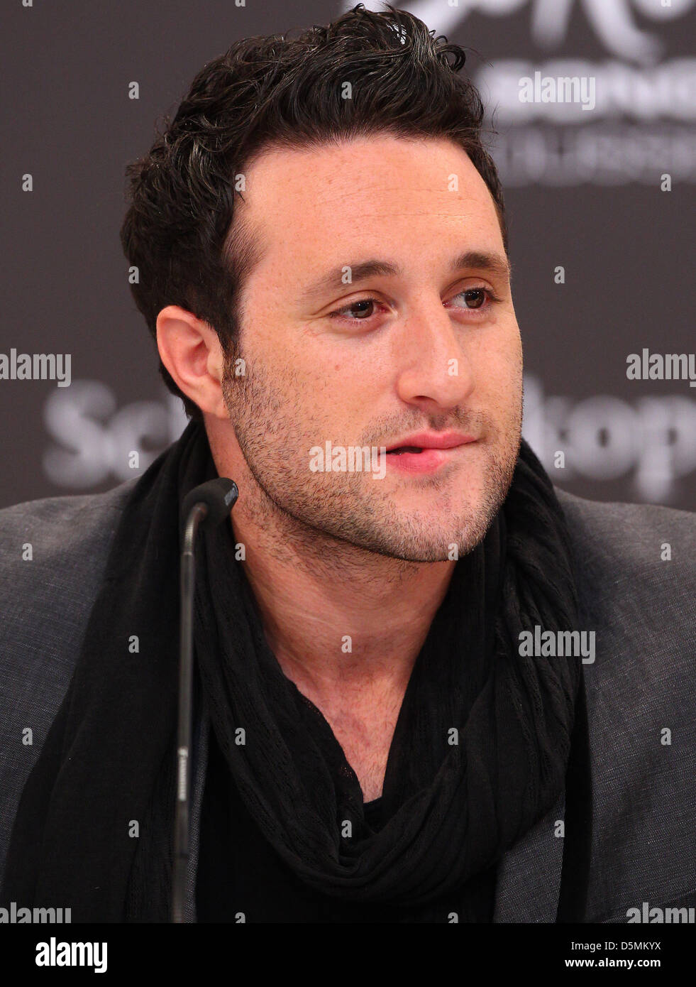 Blue at a press conference the Eurovision Song Contest (Grand Prix ...