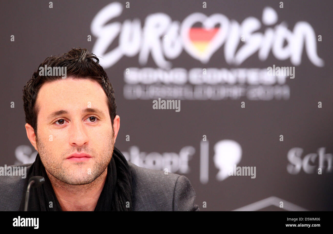 Blue press conference for the Eurovision Song Contest (Grand Prix ...