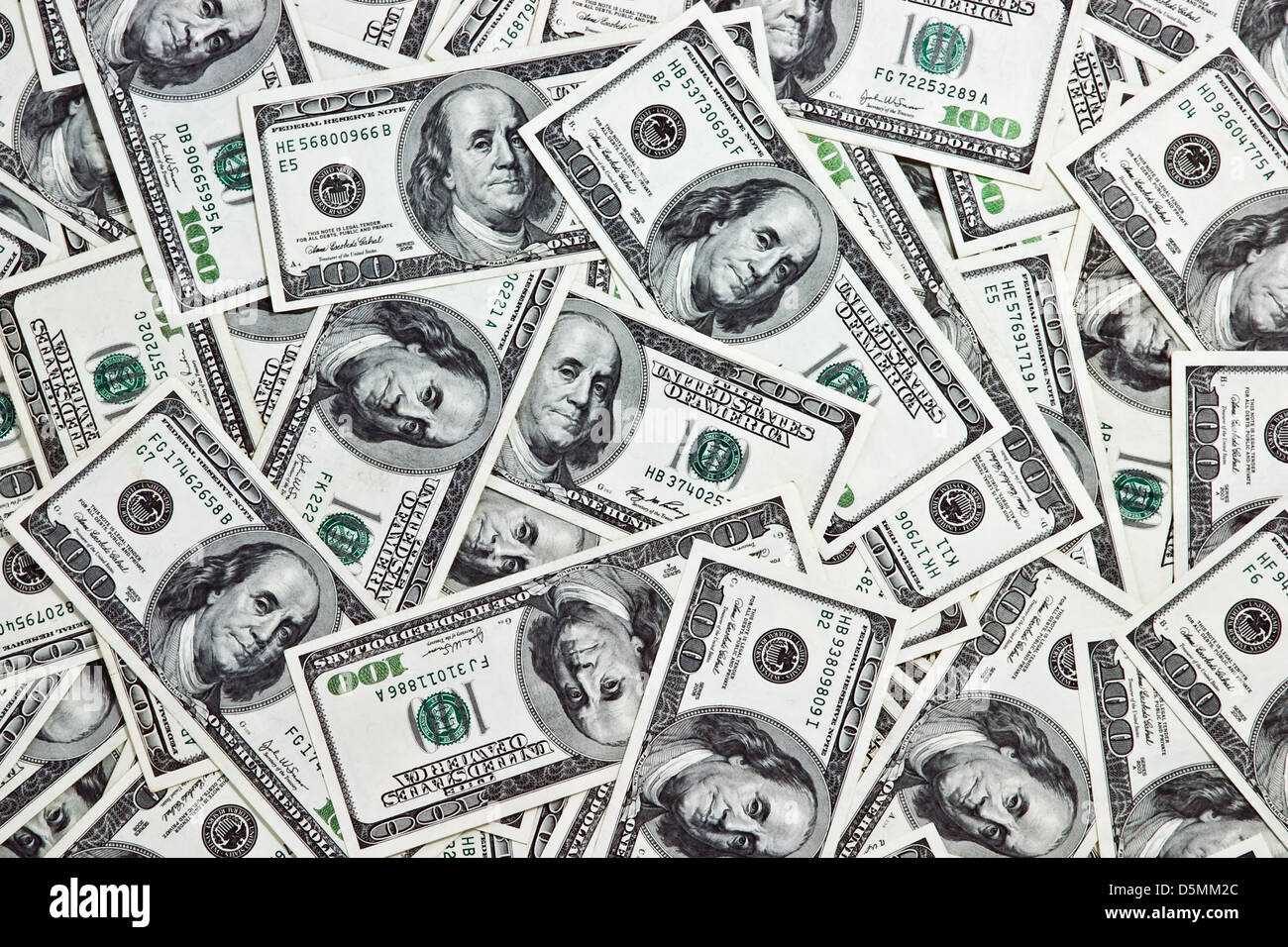 hundred dollars note close up Stock Photo - Alamy