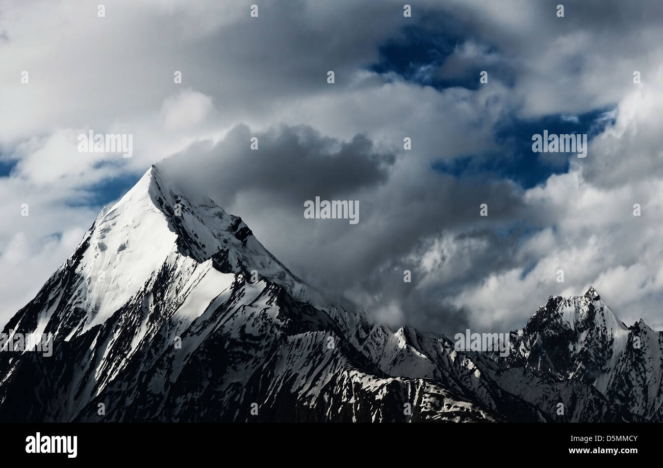 himalayas mountain in summer time Stock Photo - Alamy