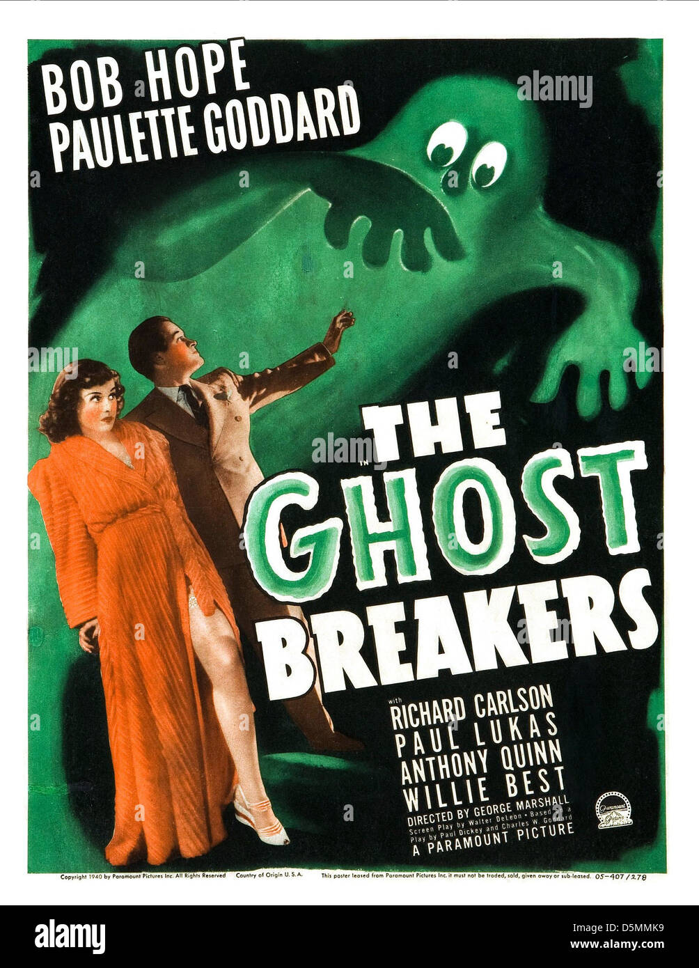 The ghost breakers 1940 paulette goddard Cut Out Stock Images ...