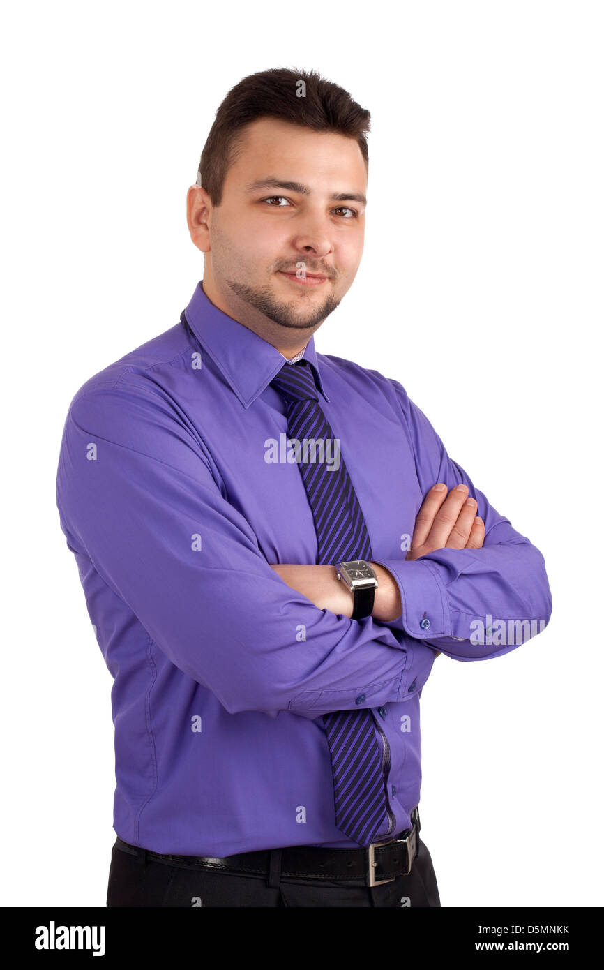 Portrait of confident businessman Stock Photo - Alamy